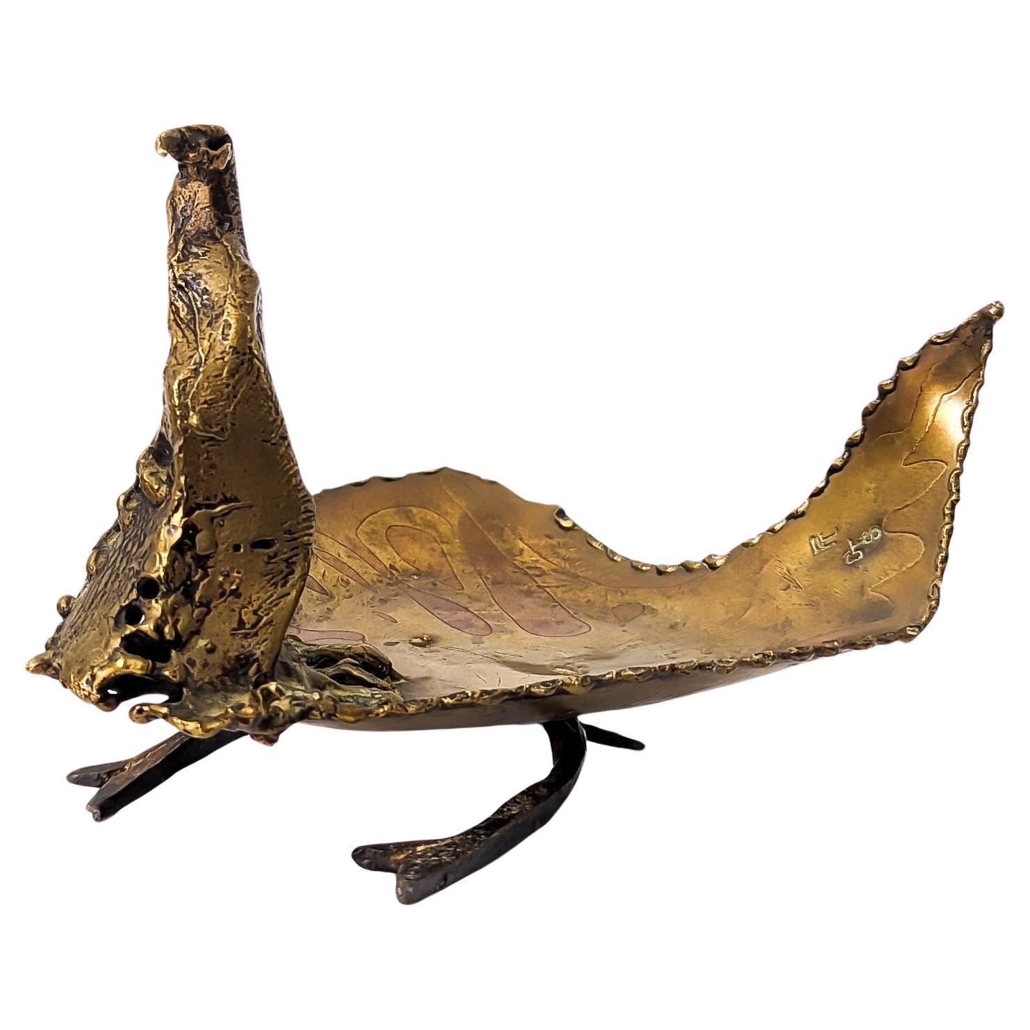 Star-Shaped Talosel Brooch By Line Vautrin, France / C.1960 For Sale at ...