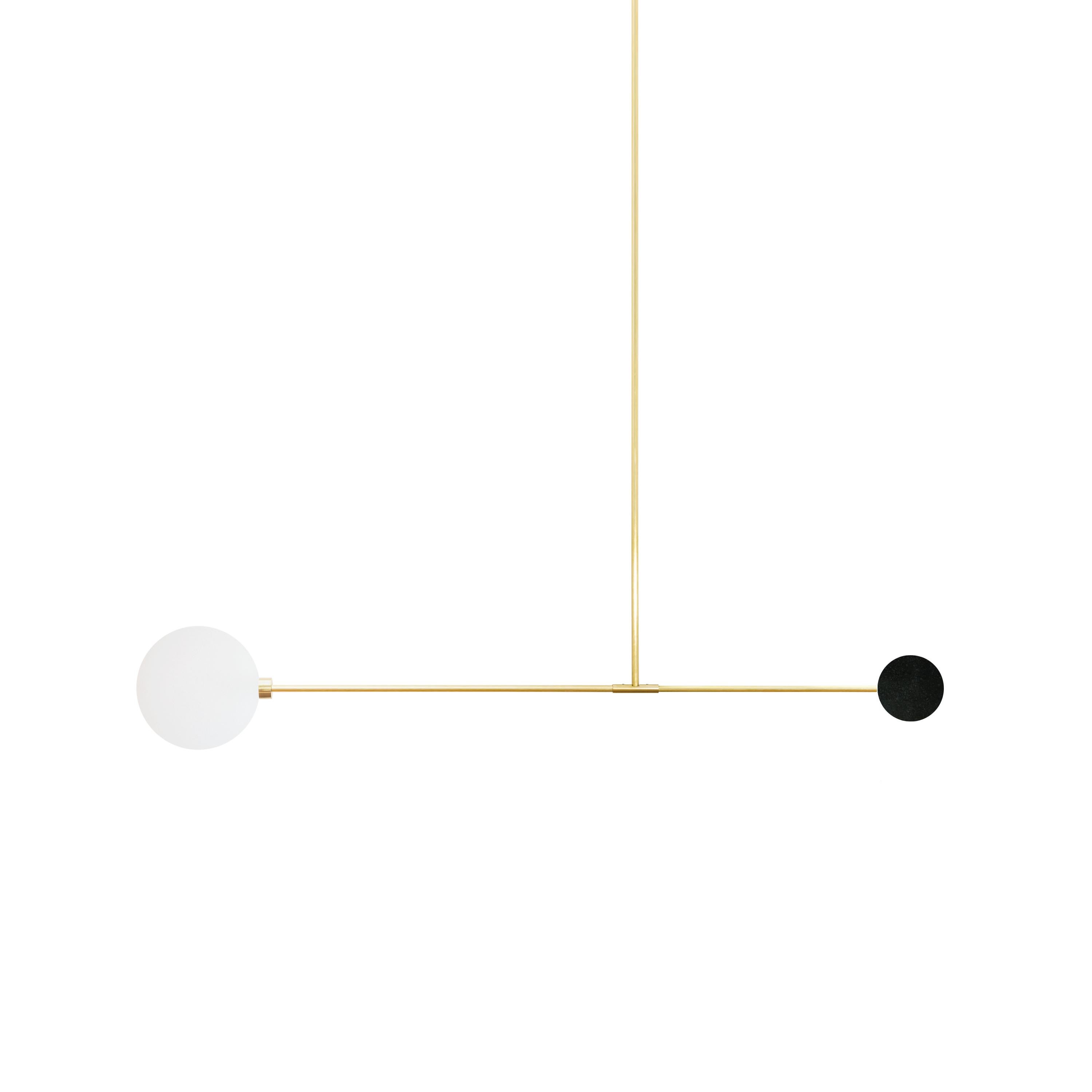 Copper/Black Granite Linea Quad Light by Atris For Sale at 1stDibs