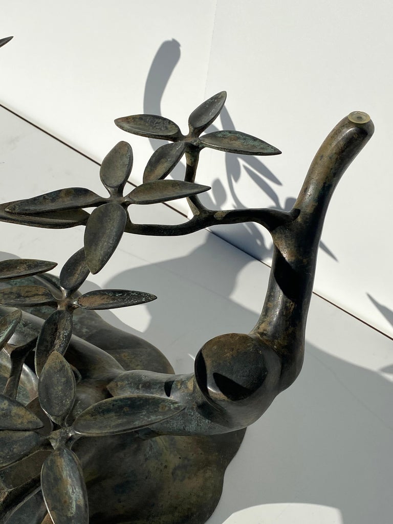 Brass Bonsai Tree Coffee Table For Sale at 1stDibs