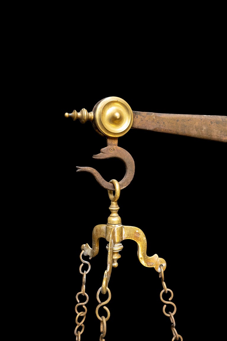 Brass Butcher Scale at 1stDibs
