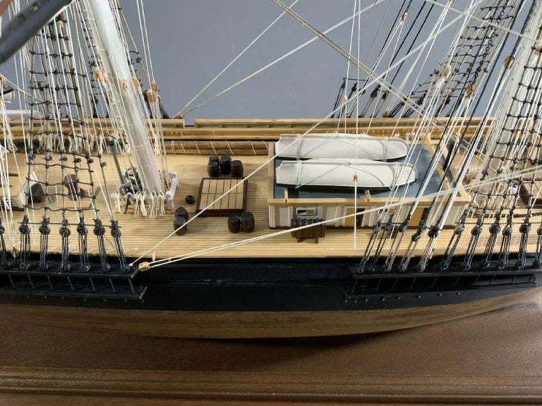 Brass Case with Table American Clipper Flying Fish For Sale at 1stDibs