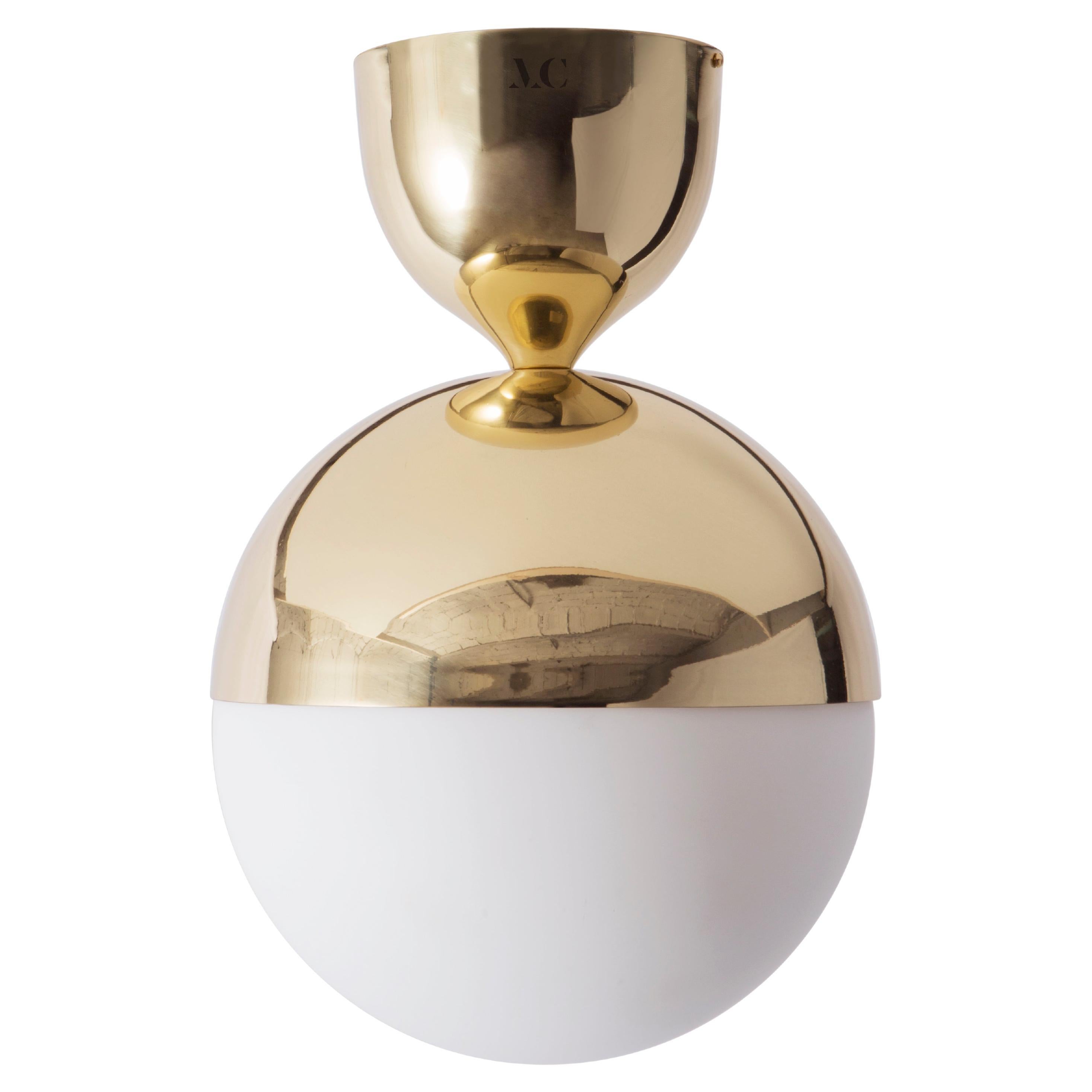 Set of 2 Brass Ceiling Lamp by Magic Circus Editions at 1stDibs