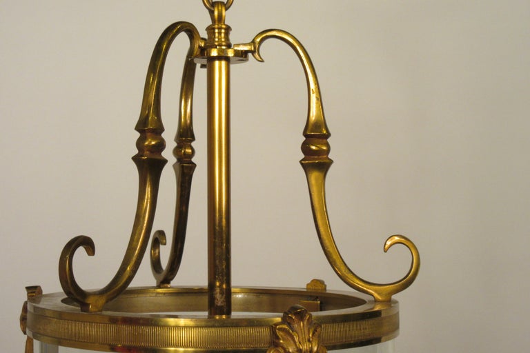Brass Classical Small Lantern at 1stDibs
