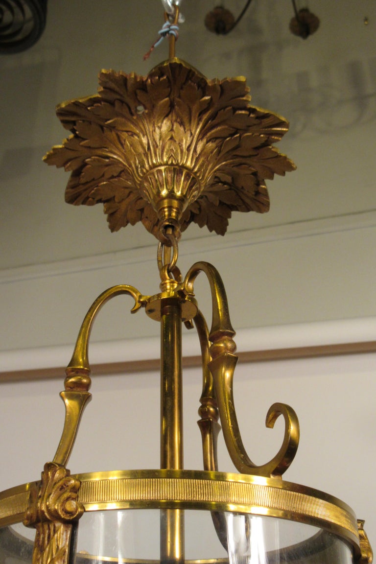 Brass Classical Small Lantern at 1stDibs