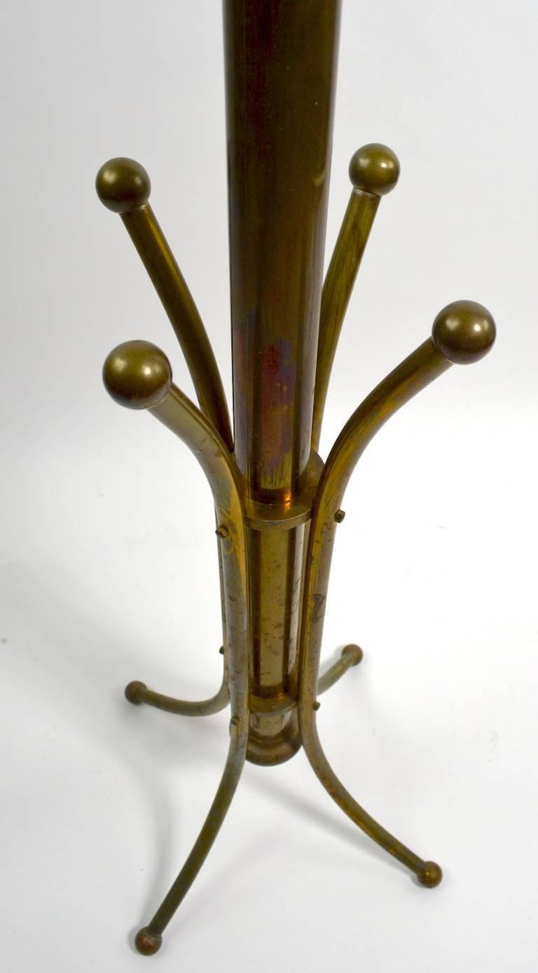 Brass Coat Tree at 1stDibs | antique brass coat tree, brass coat tree ...