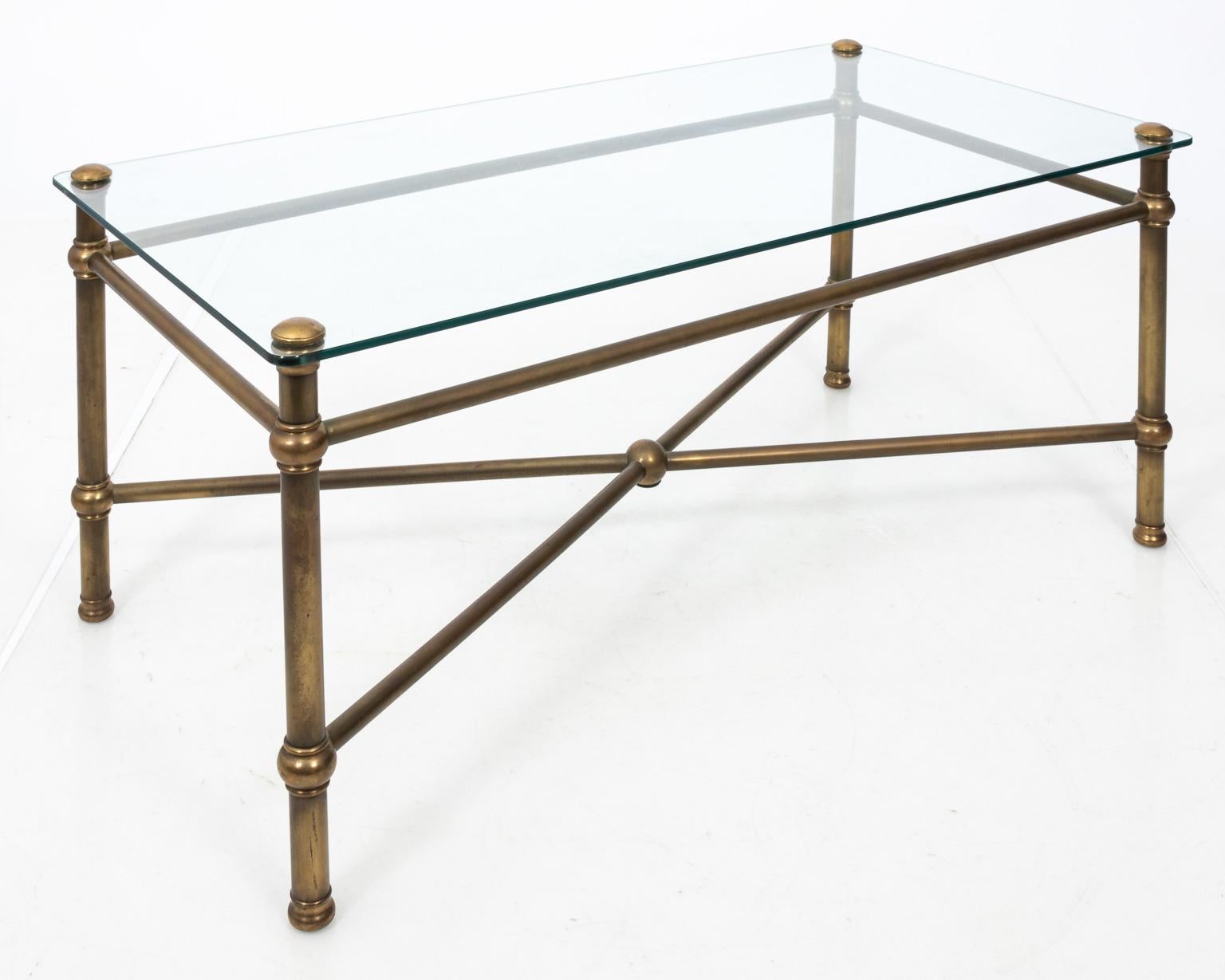 Brass Cocktail Table For Sale at 1stDibs
