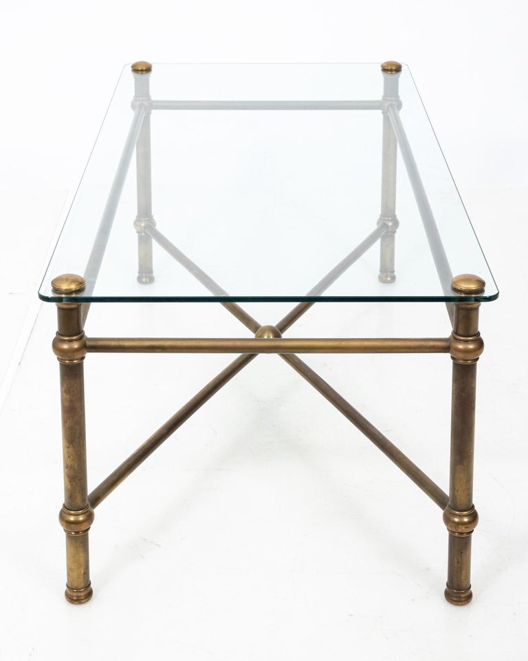 Brass Cocktail Table For Sale at 1stDibs