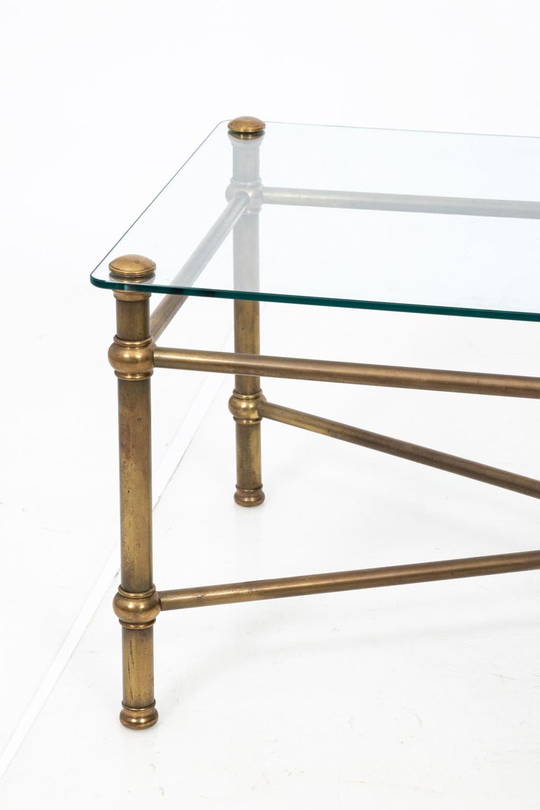 Brass Cocktail Table For Sale at 1stDibs