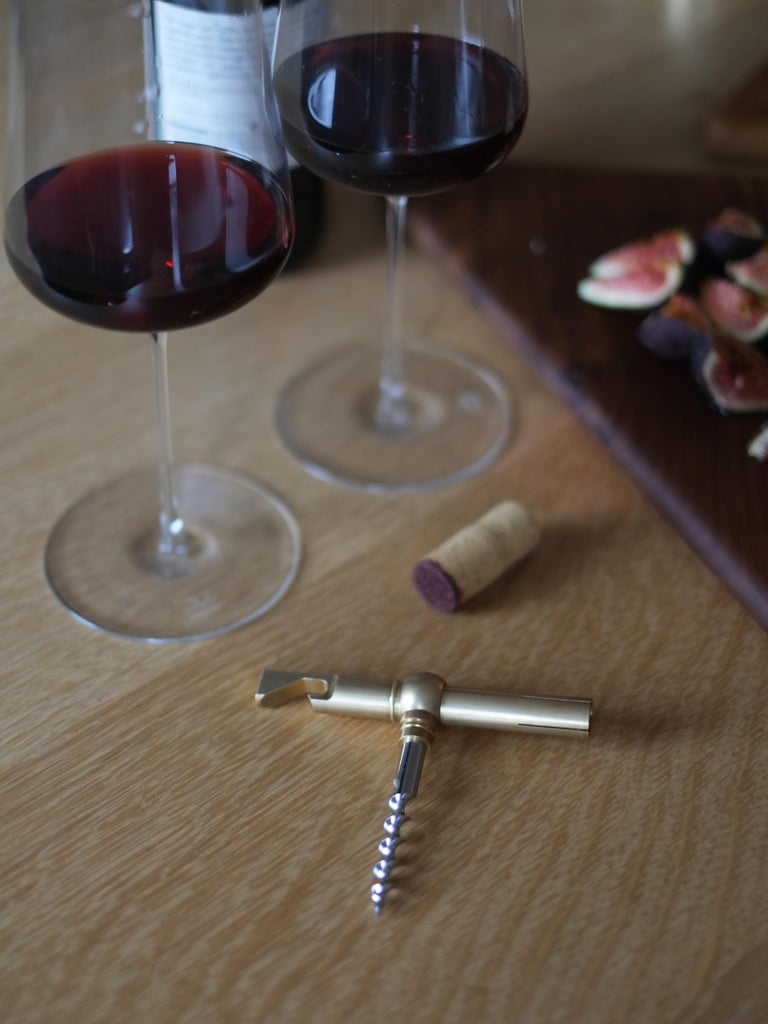 Contemporary Brass Collet Corkscrew by Fort Standard, in Stock For Sale ...