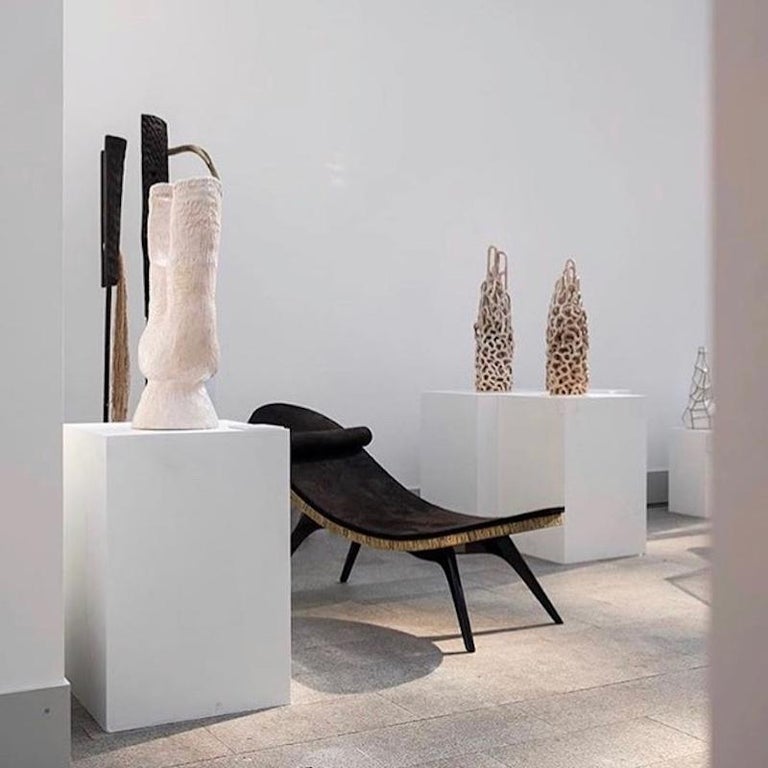 Brass Contemporary Loung Chair Signed by Semen Lavdansky and Ivan Basov ...