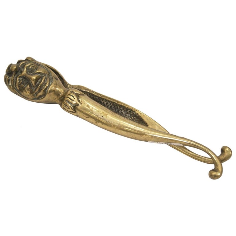 Brass Court Jester / Pierrot Nutcrackers at 1stDibs