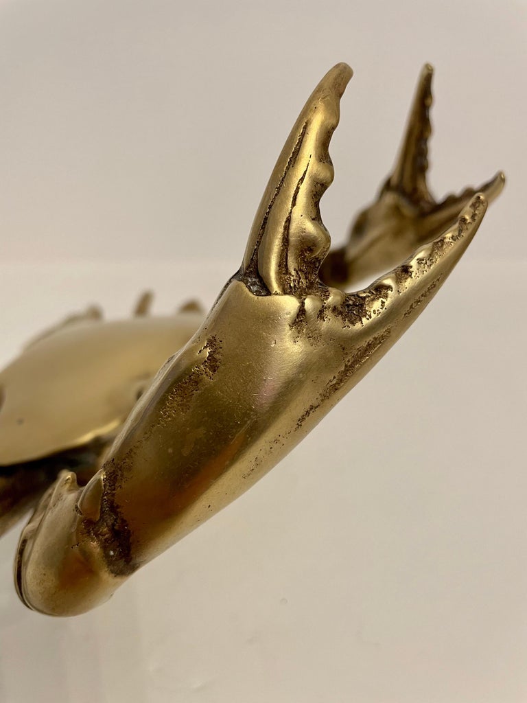 Brass Crab Paperweight at 1stDibs