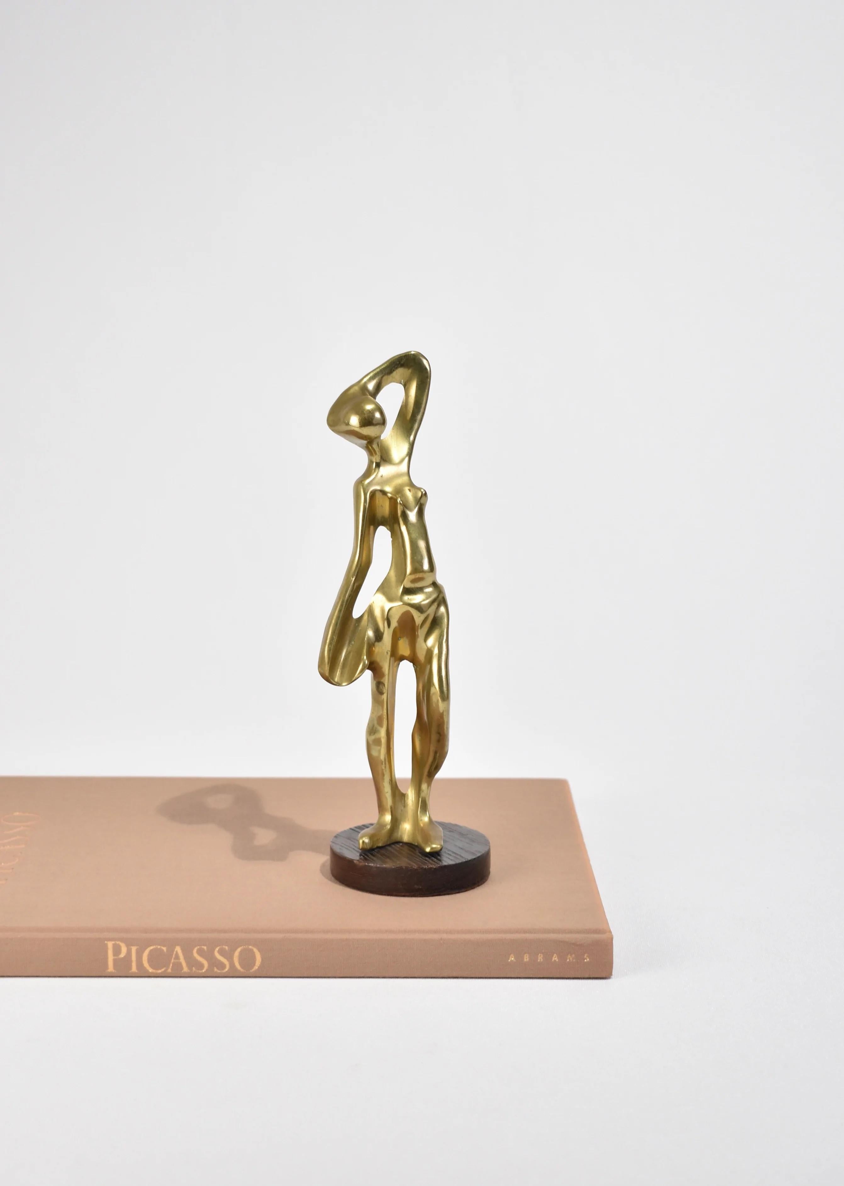 Brass Figure Sculpture at 1stDibs
