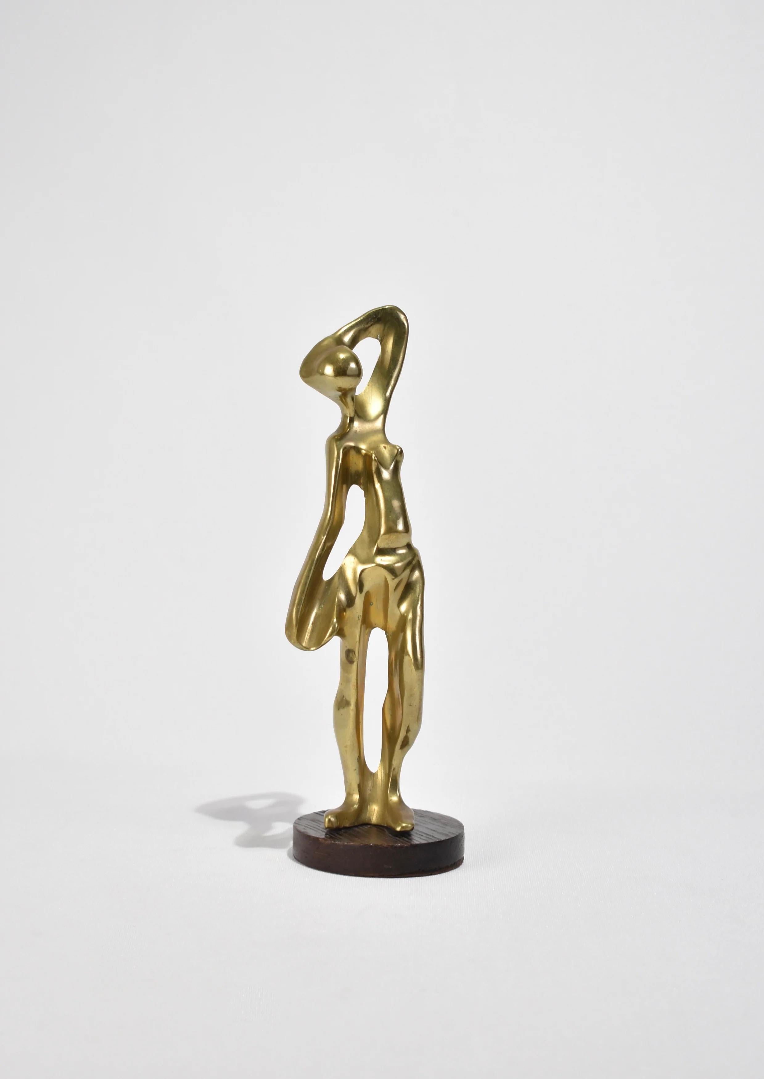 Brass Figure Sculpture at 1stDibs