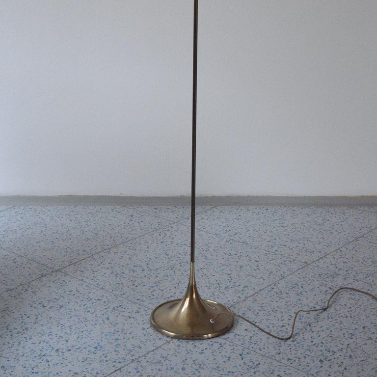 Brass Floor Lamp Model G-024 by Alf Svensson and Yngvar Sandström ...