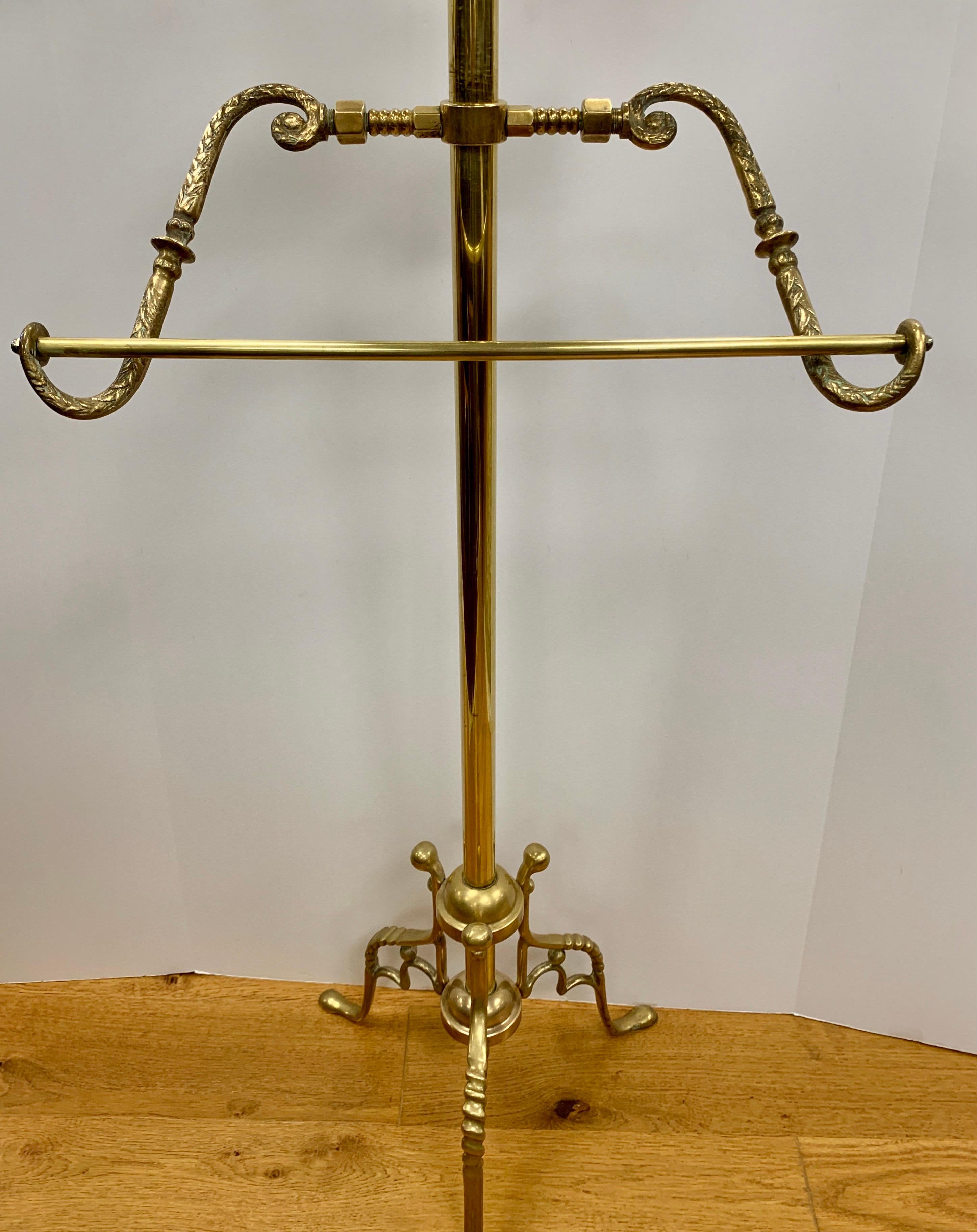 Brass Gentlemen’s Valet Caddy Coat Rack at 1stDibs | gentleman's caddy