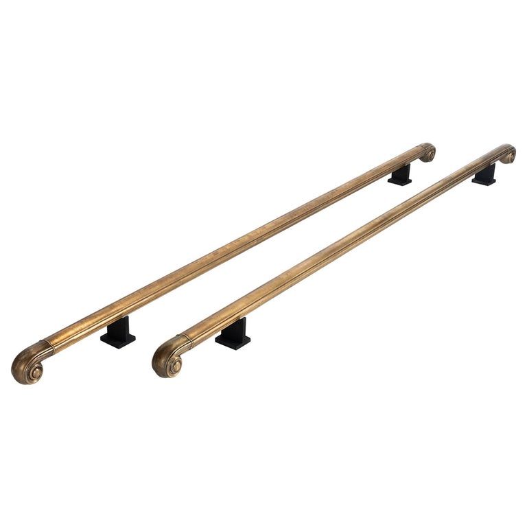 Brass Handrails, England, 20th Century at 1stDibs