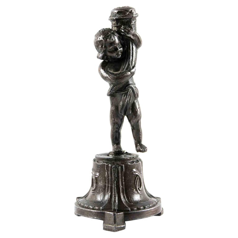 Brass Inkwell Holder, Italy, Mid-20th Century at 1stDibs