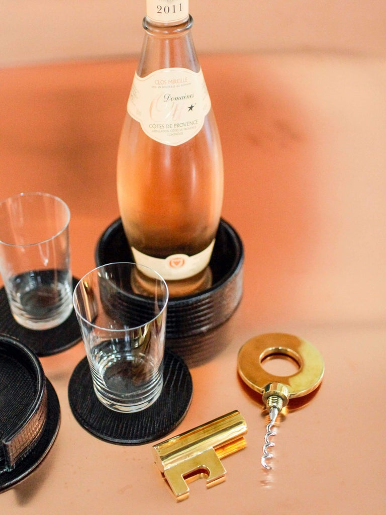 Brass Key Corkscrew by Carl Aubock For Sale at 1stDibs