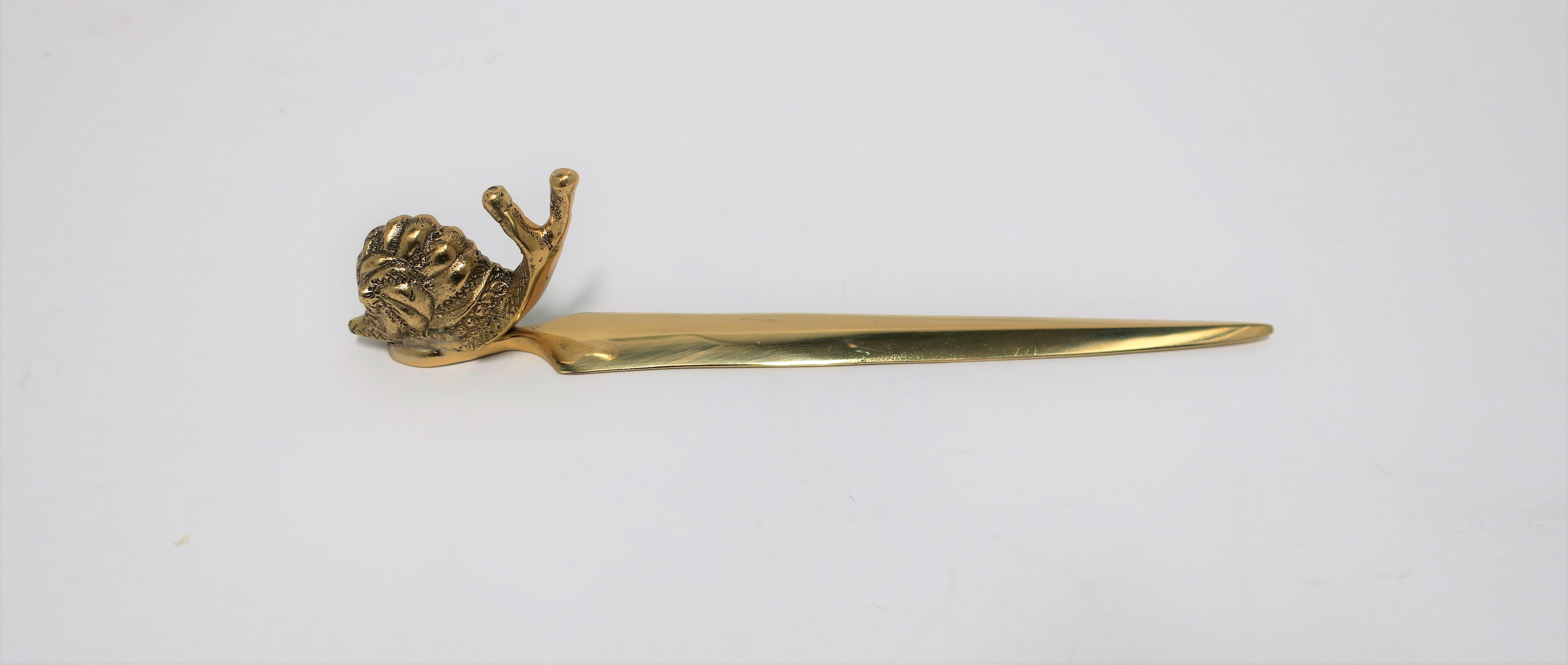 Brass Letter Opener at 1stDibs