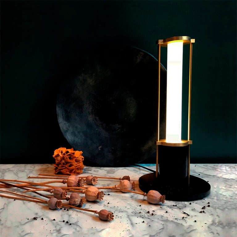 Brass Lighthouse Table Lamp by OxDenmarq For Sale at 1stDibs