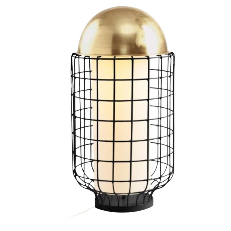 Brass Magnolia Table Lamp by Dooq For Sale at 1stDibs