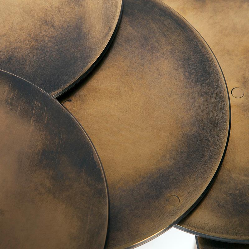 Brass Nenuphar Coffee Table by Atelier Thomas Formont For Sale at 1stDibs