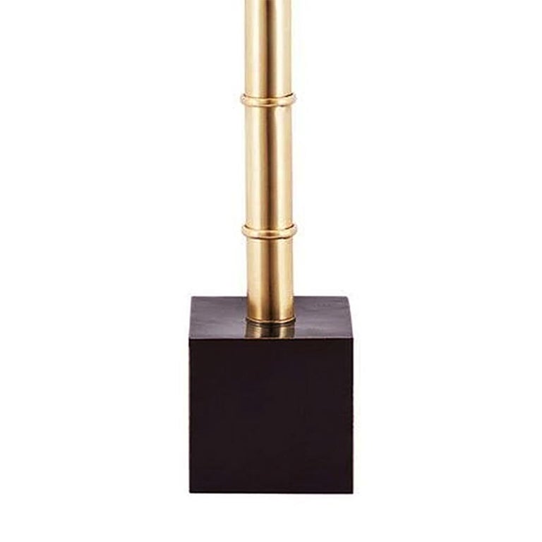 Brass Palms High Table Lamp For Sale at 1stDibs