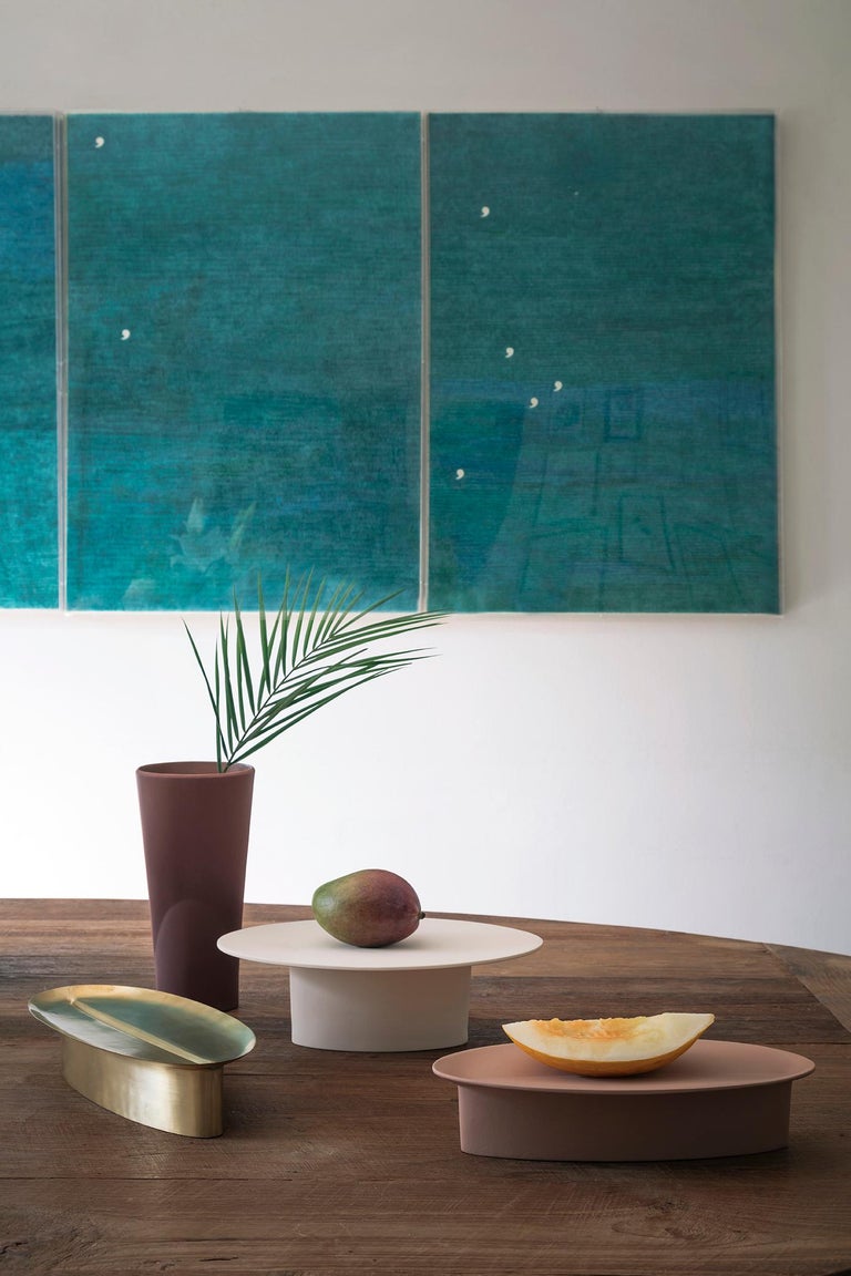 Brass Riser Adspera Small Designed by Chiara Andreatti For Sale at 1stDibs