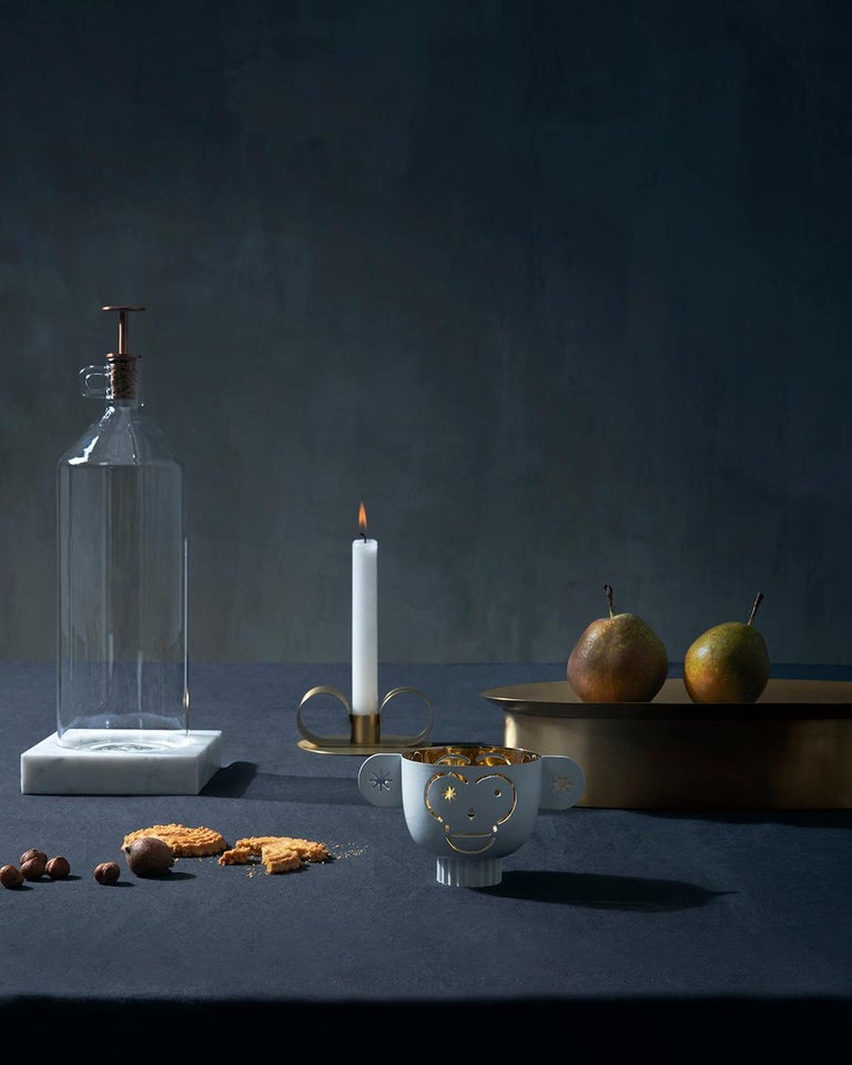 Brass Riser Adspera Small Designed by Chiara Andreatti For Sale at 1stDibs