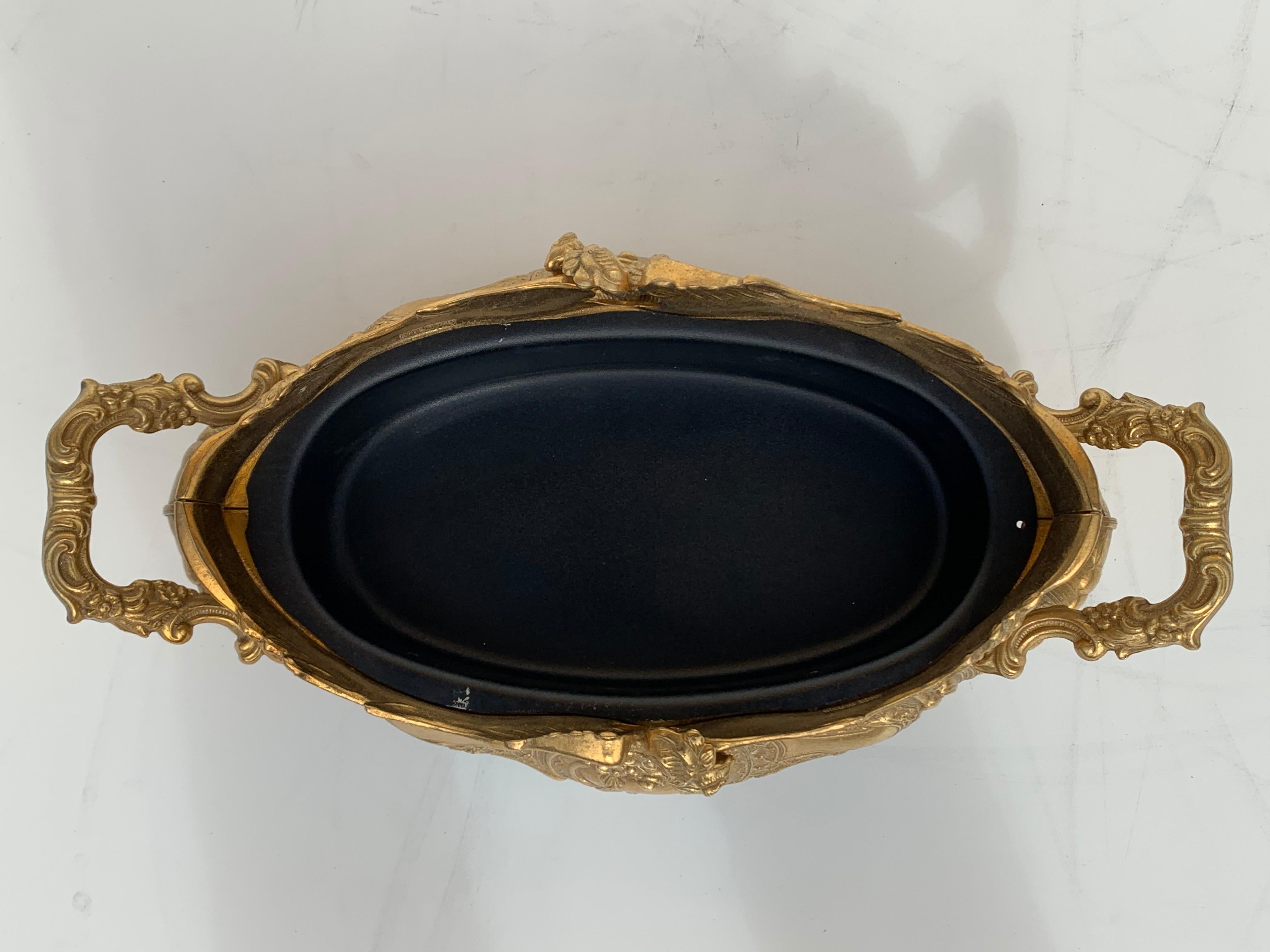 Brass Rococo Style Planter at 1stDibs