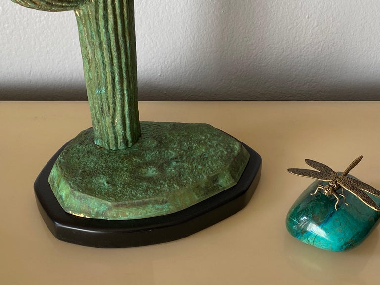 Brass Saguaro Cactus Lamp For Sale at 1stDibs | cacti lamp, cactus ...