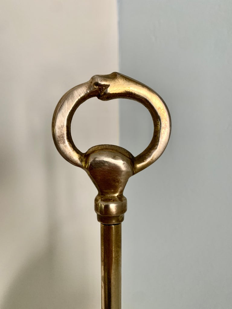 Brass Shell Door Stop at 1stDibs