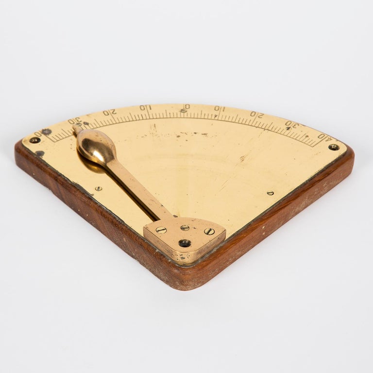 Brass Ship's Inclinometer, circa 1910 For Sale at 1stDibs