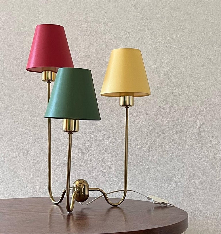 Brass Table Lamp Model 2468 by Josef Frank for Svenskt Tenn, Sweden ...