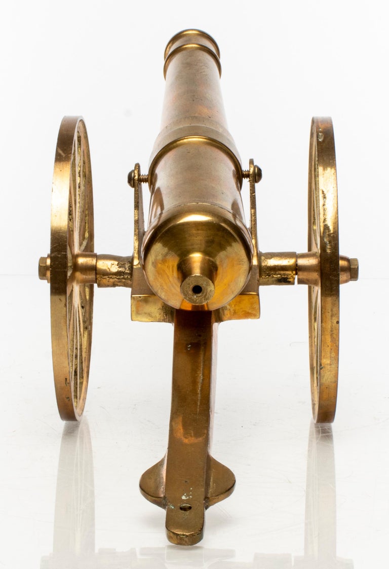 Brass Tabletop Model of a Cannon For Sale at 1stDibs | tabletop cannon