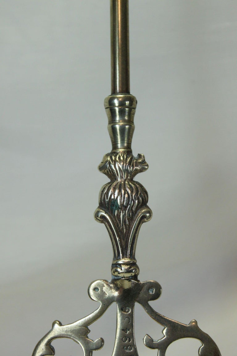Brass Toasting Fork Decorated with Lincoln Imp For Sale at 1stDibs