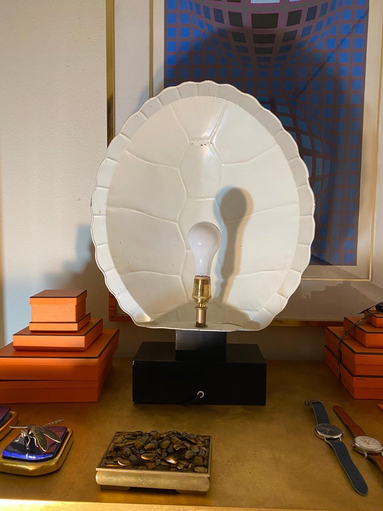 Brass Tortoise / Turtle Shell Lamp For Sale at 1stDibs
