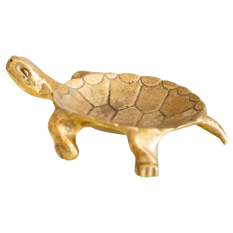 Brass Turtle Form Catchall at 1stDibs