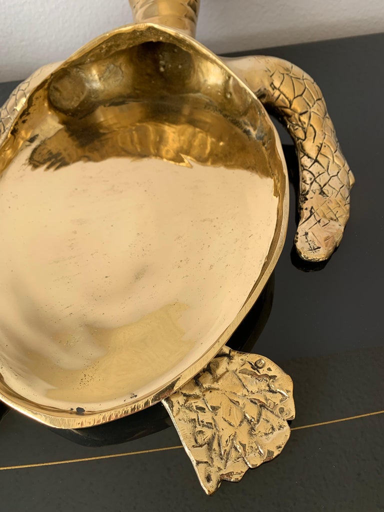 Brass Turtle Sculpture Jewelry Box at 1stDibs | turtle jewelry box