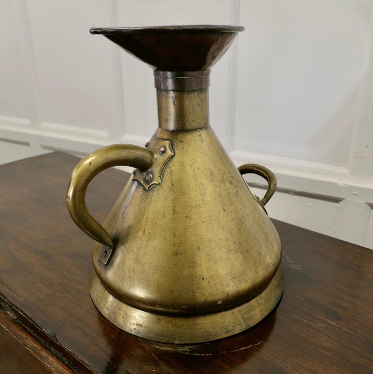 Brass Two Gallon Automobile Petrol Measure, R Walker and Co., Liverpool ...