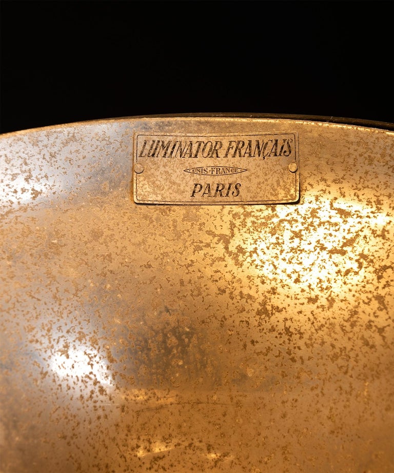 Brass Uplighter, France circa 1930 For Sale at 1stDibs