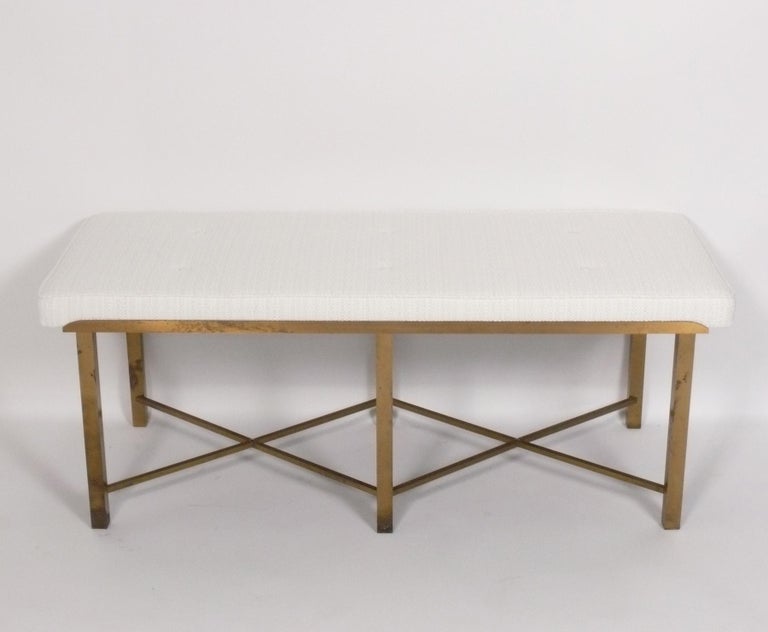 Brass x Form Bench For Sale at 1stDibs
