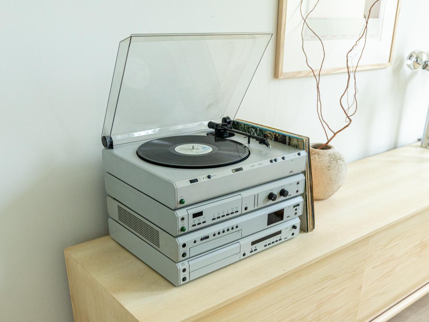 BRAUN "Atelier" Hi-Fi system, Dieter Rams For Sale at 1stDibs