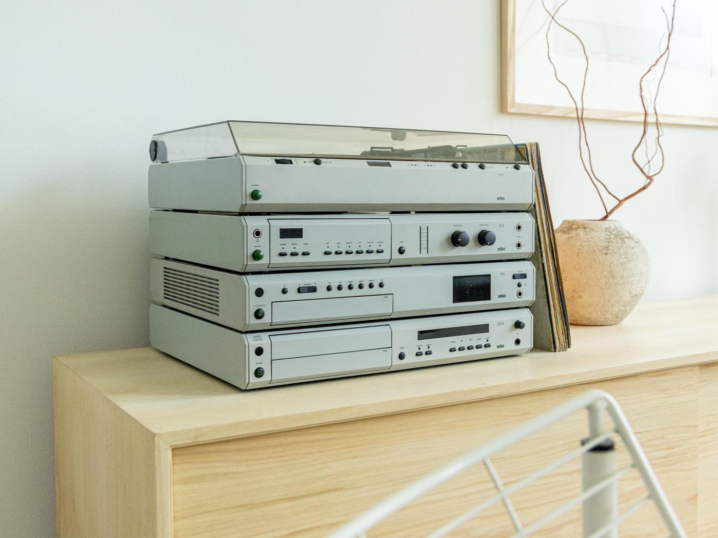 BRAUN "Atelier" Hi-Fi system, Dieter Rams For Sale at 1stDibs