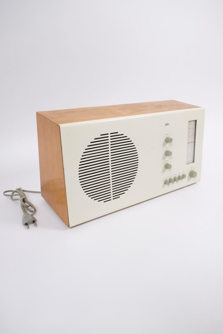 Braun RT 20 Dieter Rams Radio For Sale at 1stDibs