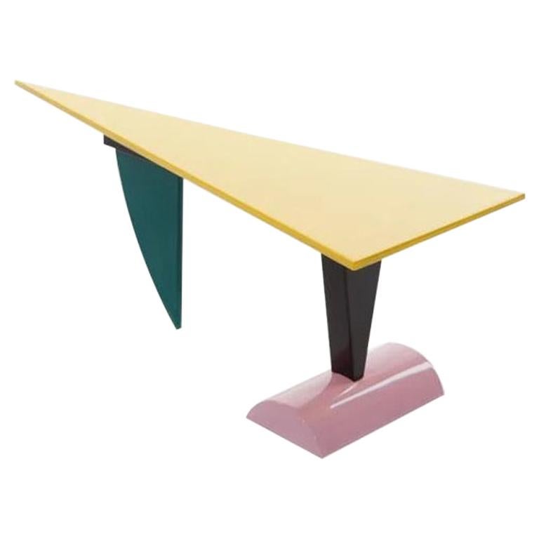 Brazil Side Table, by Peter Shire for Memphis Milano Collection For ...