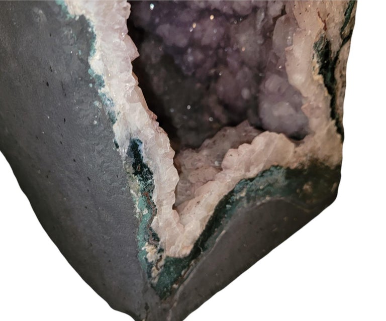 Brazilian Amethyst Quartz Cathedral Geode For Sale at 1stDibs