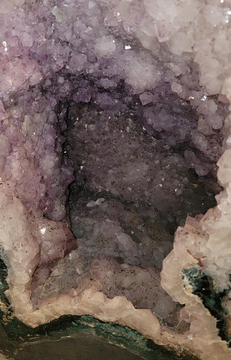 Brazilian Amethyst Quartz Cathedral Geode For Sale at 1stDibs