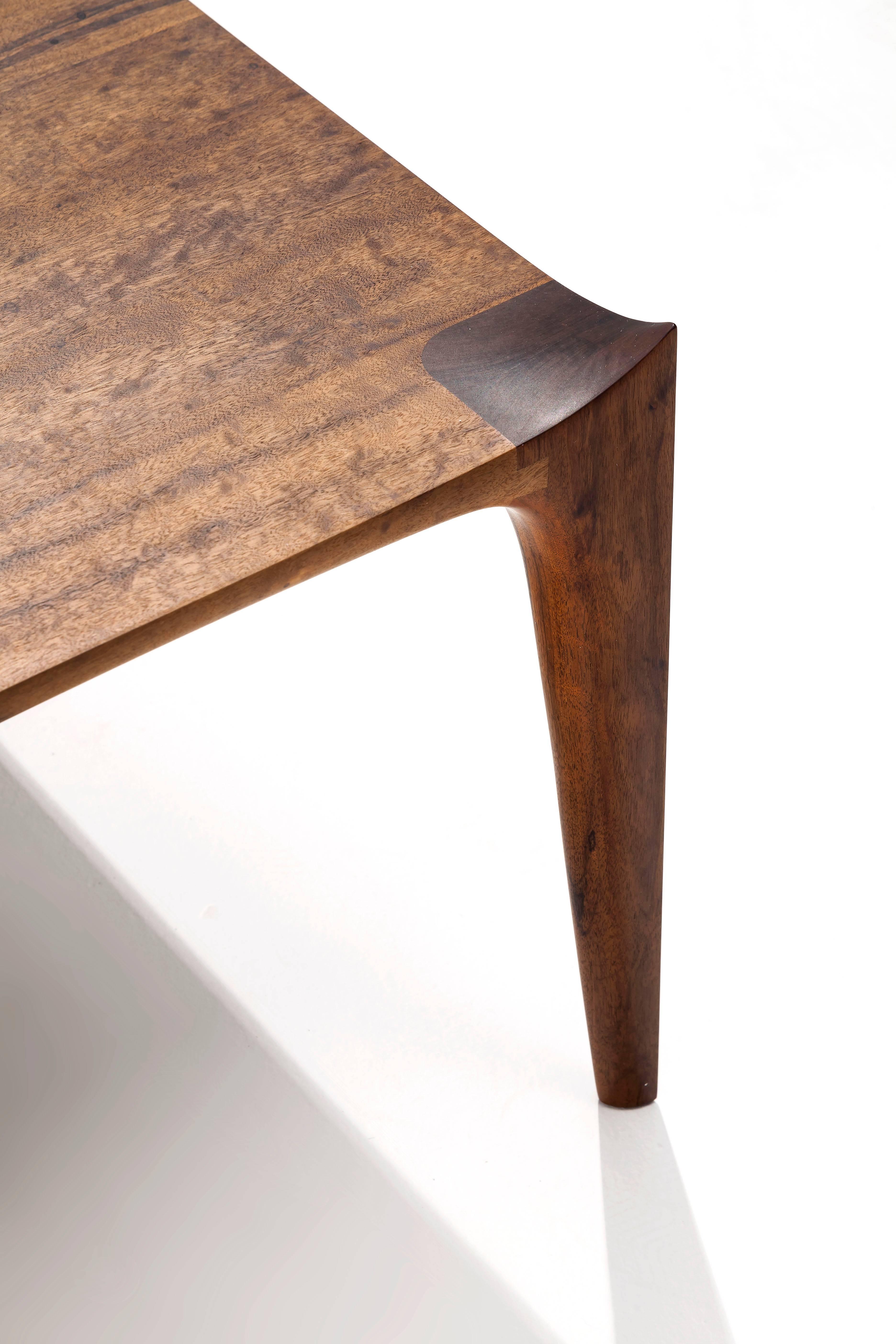 Brazilian Contemporary Coffee Table, Solid Wood For Sale at 1stDibs
